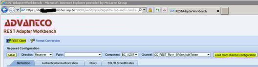 Integration between SAP and SharePoint using Advantco REST Adapter