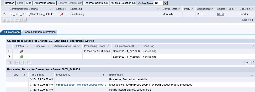 Integration between SAP and SharePoint using Advantco REST Adapter