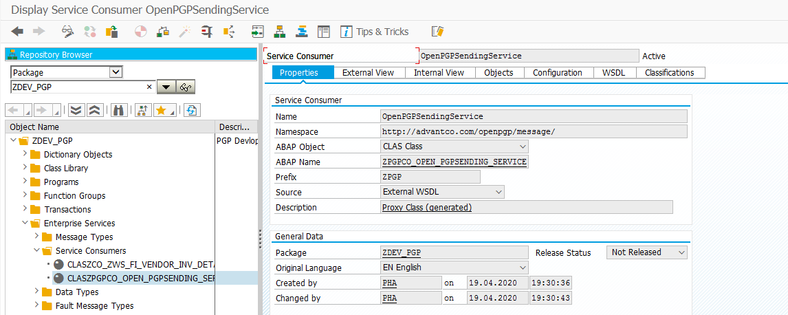 Using Pgp Encryption In Abap Program